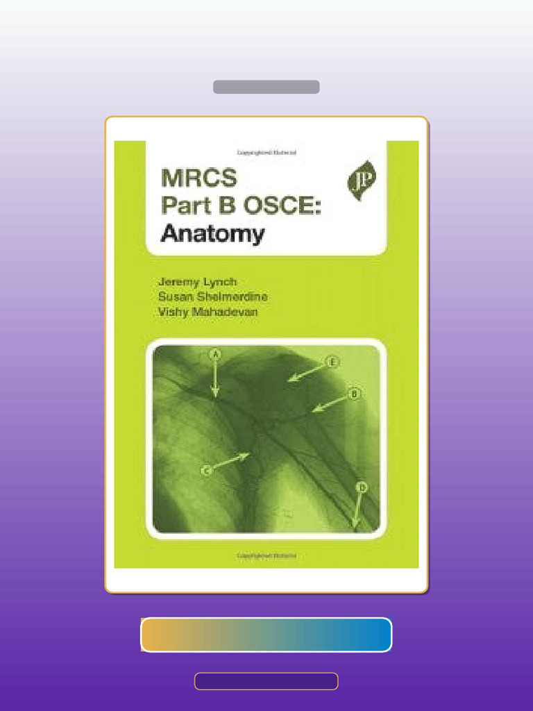 Test Bank for MRCS Part B OSCE Anatomy | PDF | Statistics | Science