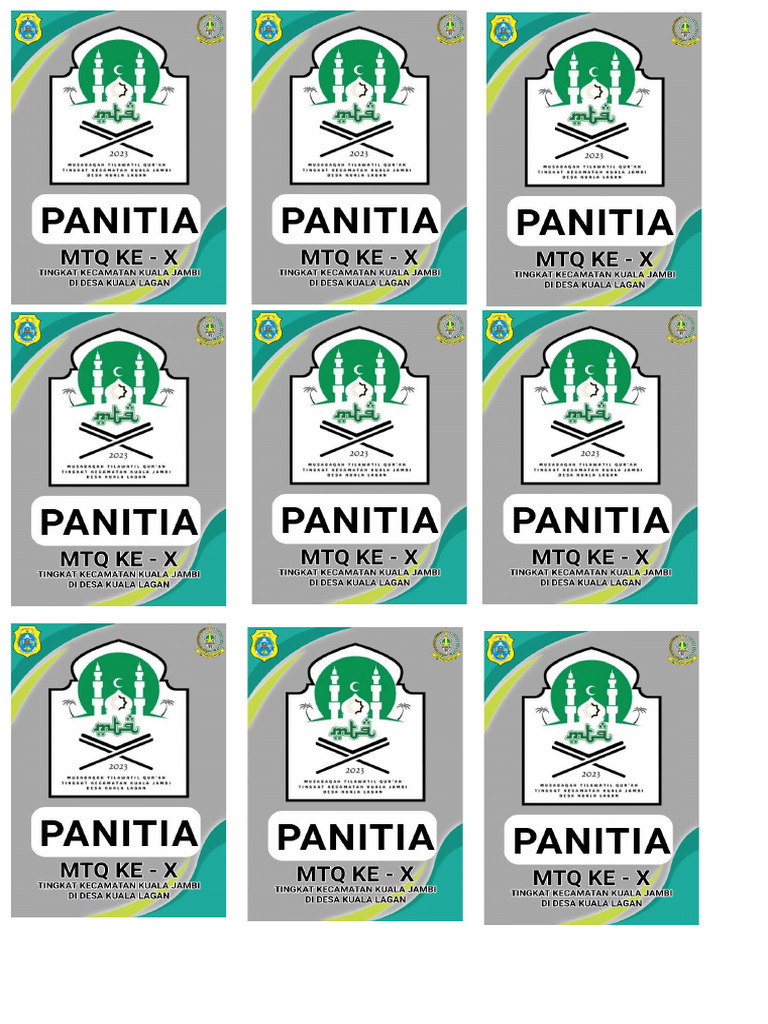 Panitia | PDF