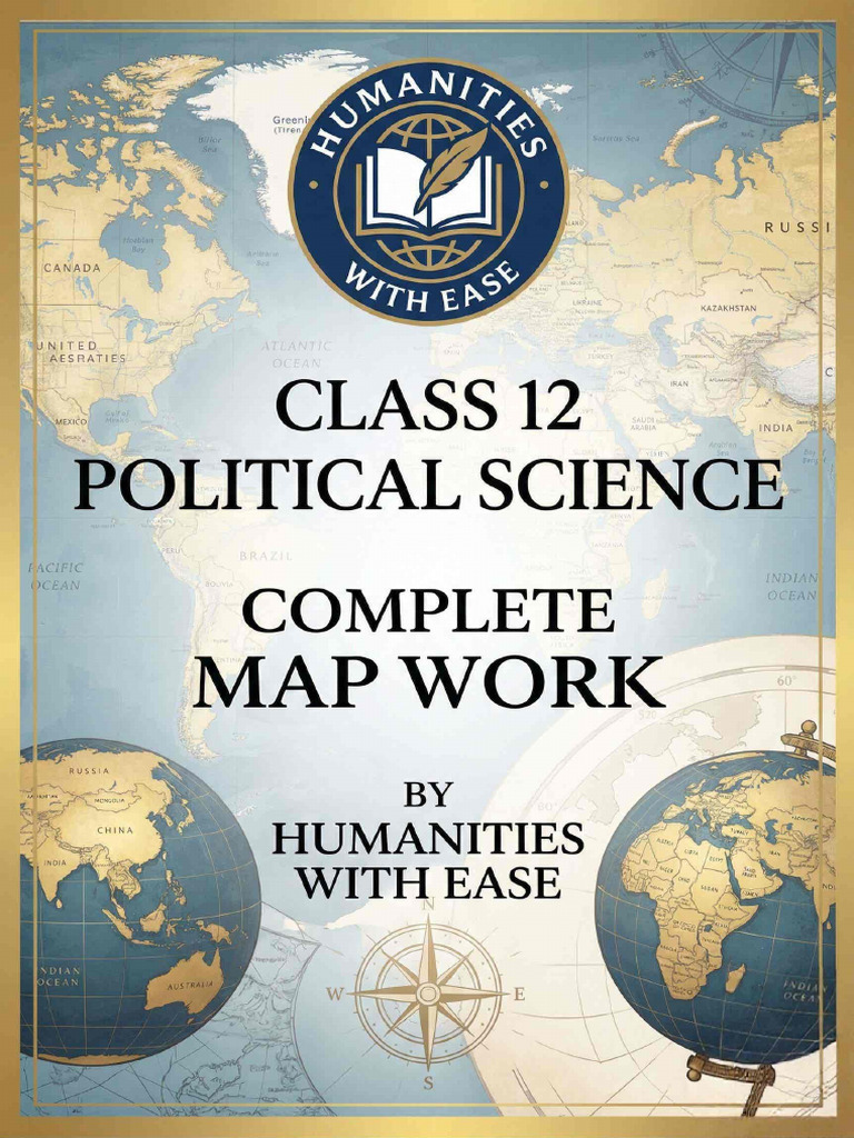 Class12 PoliticalScience MapWork HWE | PDF