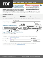BACB Fieldwork Checklist & Requirements | PDF | Field Research