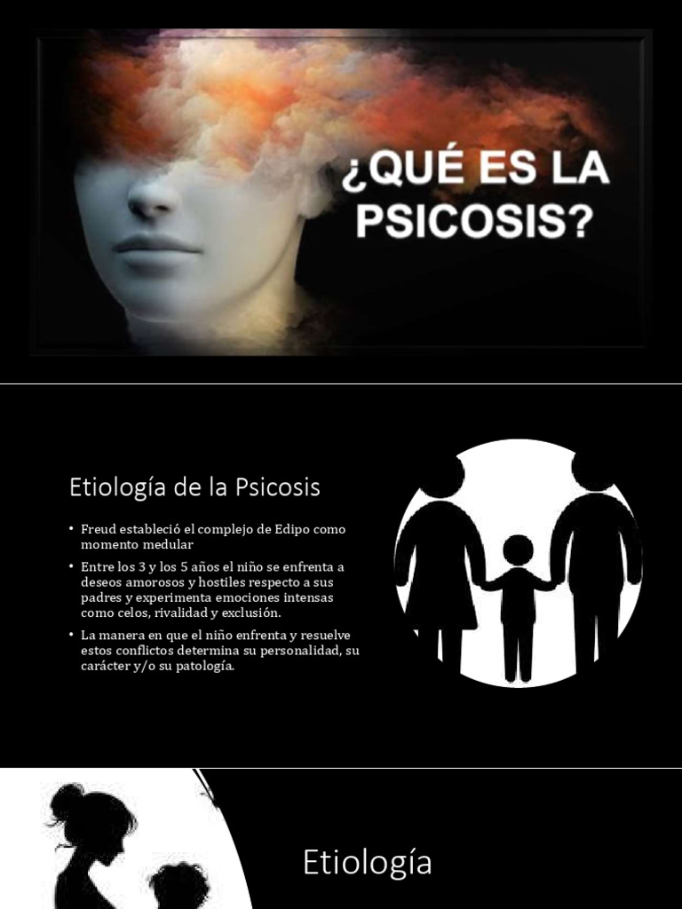 Etiología de la Psicosis en la Infancia | PDF | Psicosis | Esquizofrenia