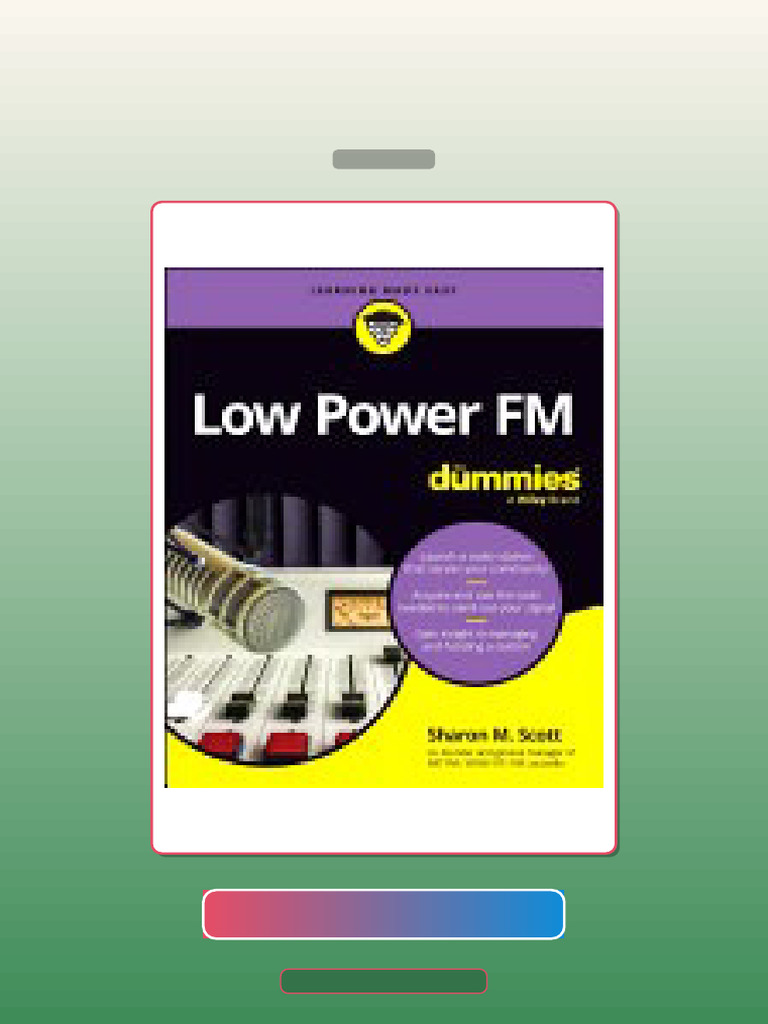 Test Bank for Low Power FM for Dummies 1st Edition | PDF | Multiple ...