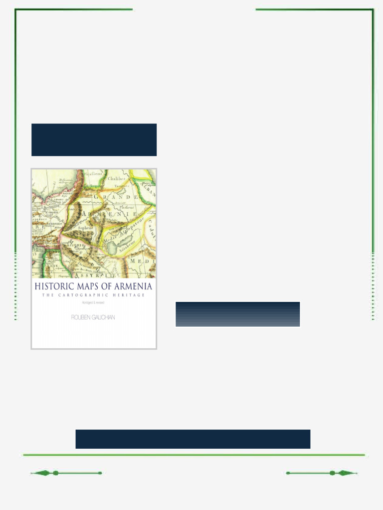 Historic Maps of Armenia The Cartographic Heritage Abridged Second ...