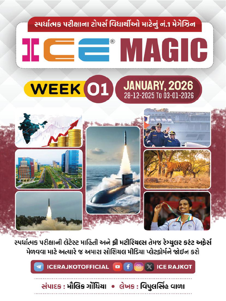 Weekly Current Affairs Summary | PDF