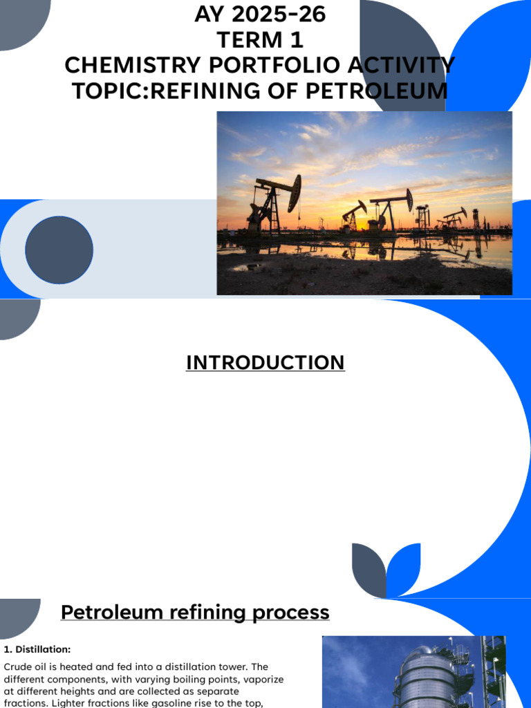 Petroleum Refining Process Overview | PDF