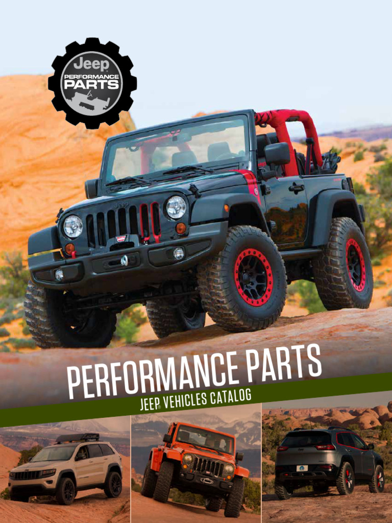 Jeep Performance Parts Catalog | PDF | Axle | Vehicle Technology