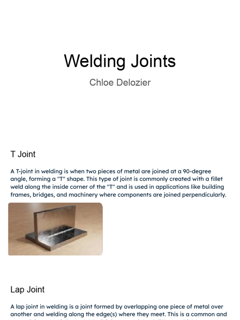 Welding Joints | PDF | Welding | Construction