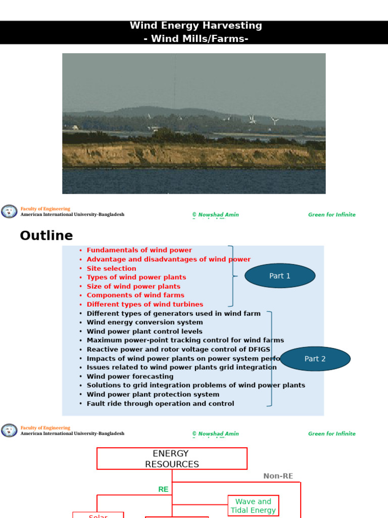 Wind Energy Harvesting Fundamentals | PDF | Wind Power | Wind Turbine