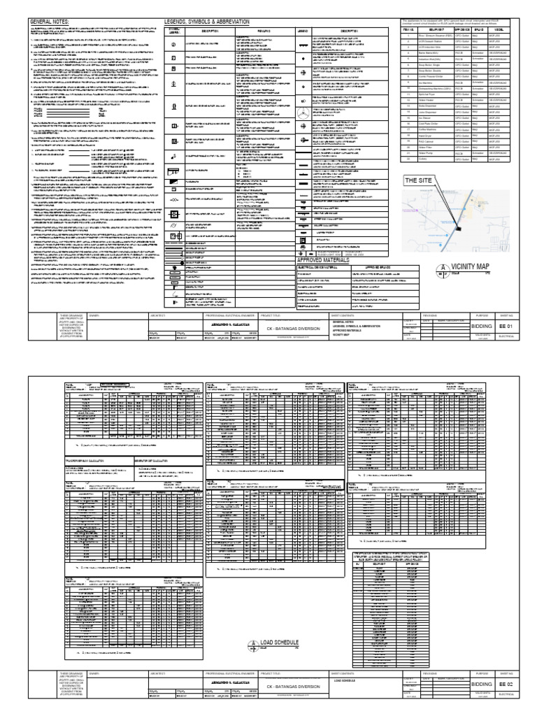 Ck Batangas Diversion CD Ee 20241031 | PDF | Electrical Wiring ...