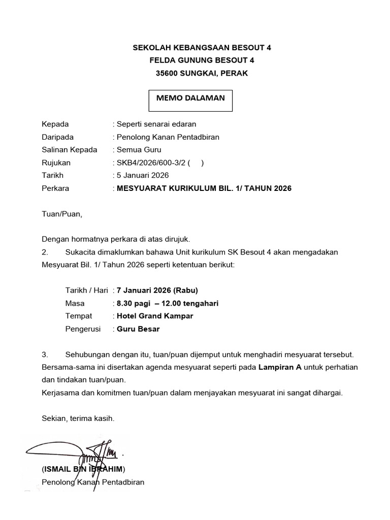 MEMO MESY 1 (1) | PDF