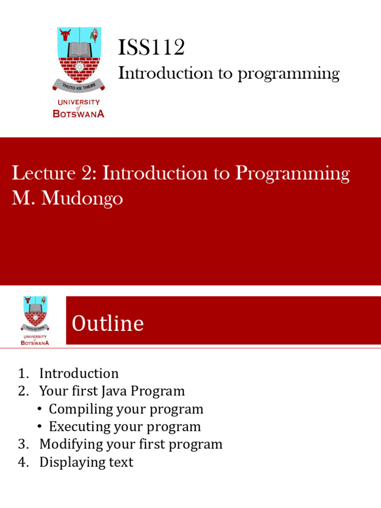 Lecture 2_2023 Updated | PDF | Java Virtual Machine | Java (Programming ...