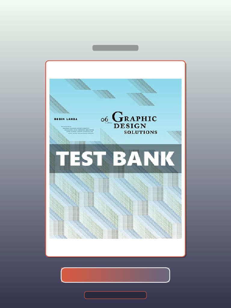 Test Bank for Graphic Design 6th Edition Landa | PDF | Science