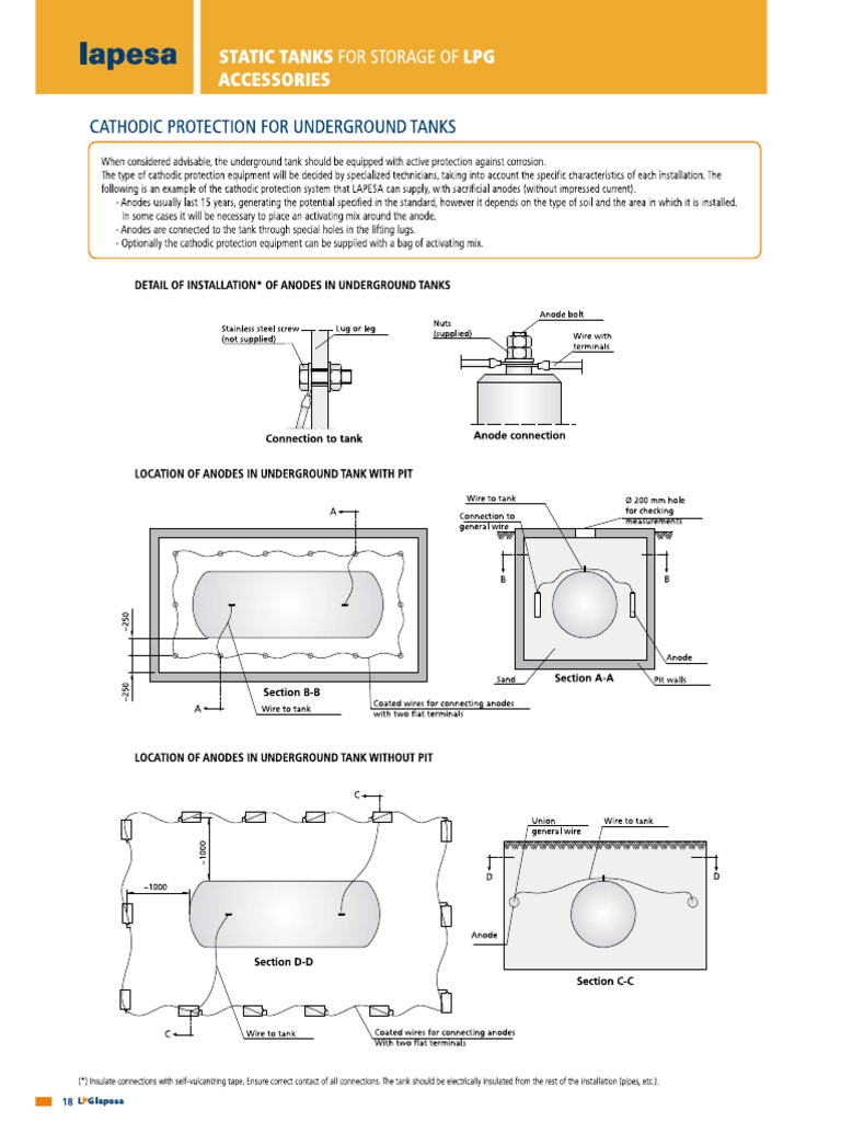 LPG Tank Cathodic Protection | PDF