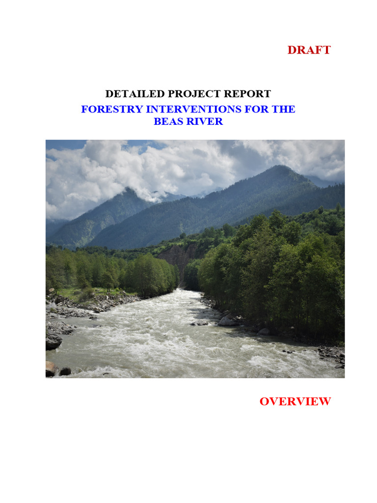 3. DPR Beas Overview | PDF | Ecological Restoration | Conservation Biology