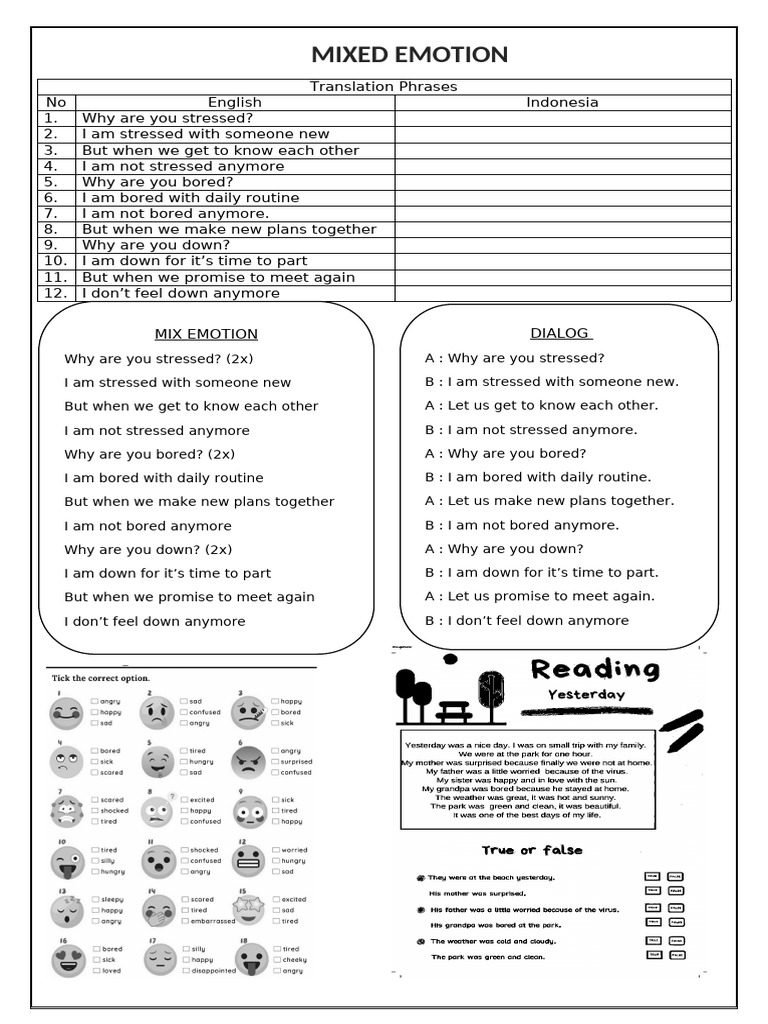 Mix Emotions | PDF