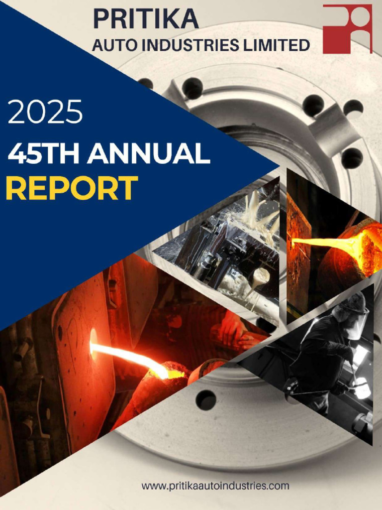 Pritika Auto Industries AGM Notice 2025 | PDF | Login | Electronic Voting