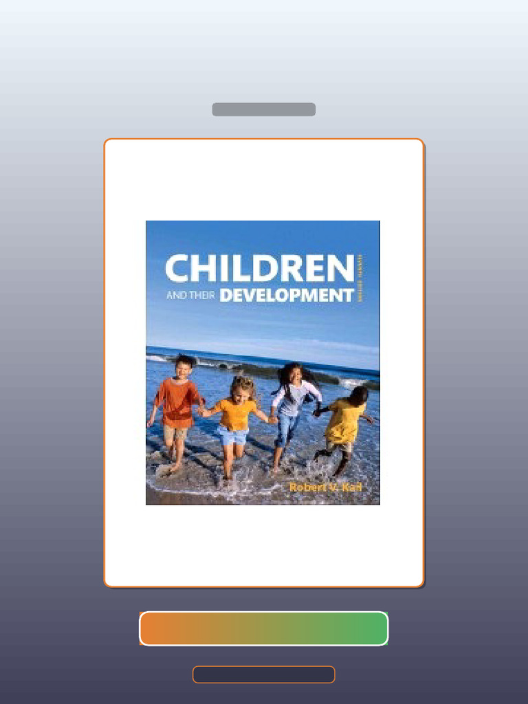 Test Bank for Kail Children and Their Development 7th Edition | PDF ...