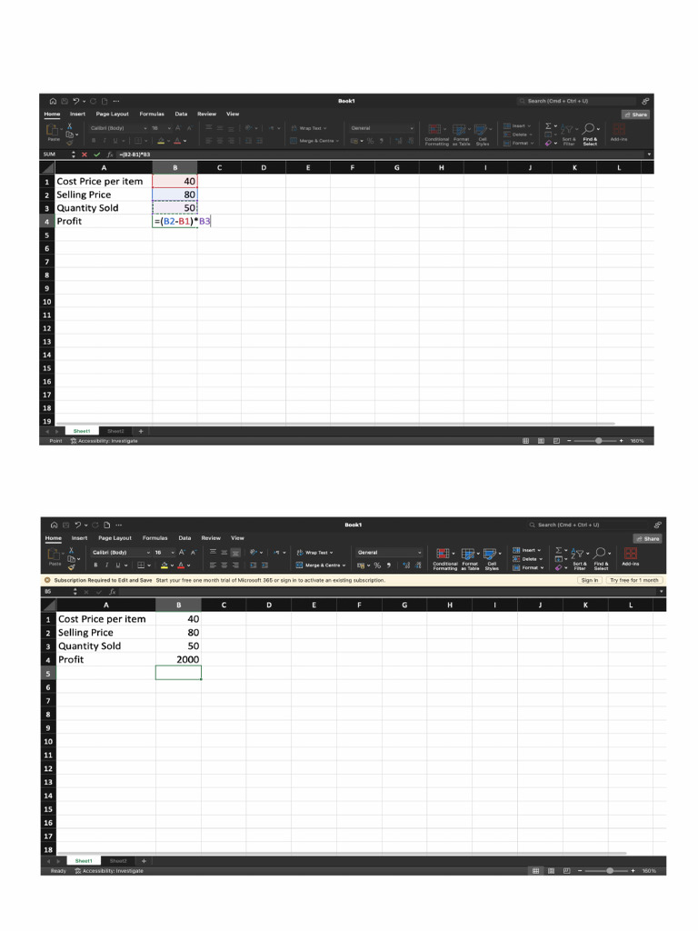 Ms Excel Project | PDF