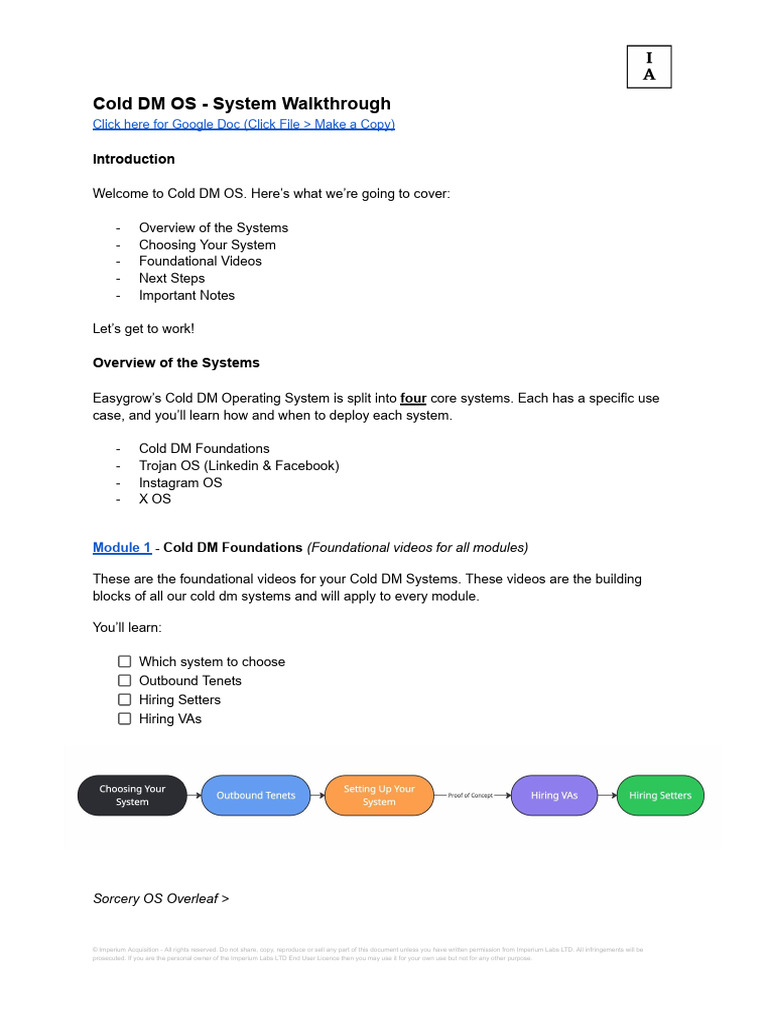 Cold DM OS - Overview (doc) | PDF | Information Technology | Cyberspace