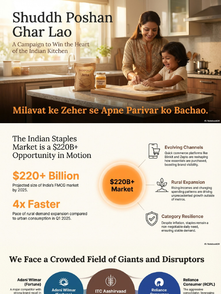 Shuddh Poshan Ghar Lao Campaign Strategy | PDF