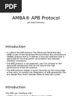 AMBA APB Protocol Overview | PDF | Business | Computers