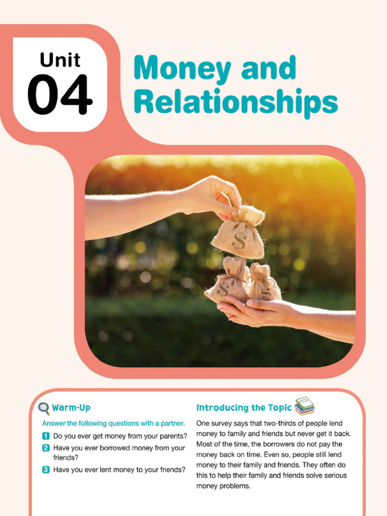 Money and Relationships | PDF