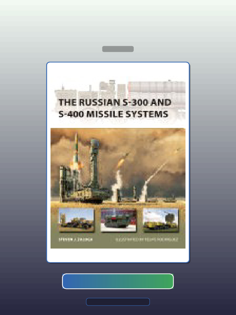 Test Bank for the Russian S300 and S400 Missile Systems 1st Edition ...