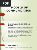 Linear Models of Communication Explained | PDF | Public Speaking ...