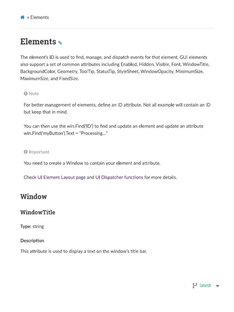 Elements | PDF