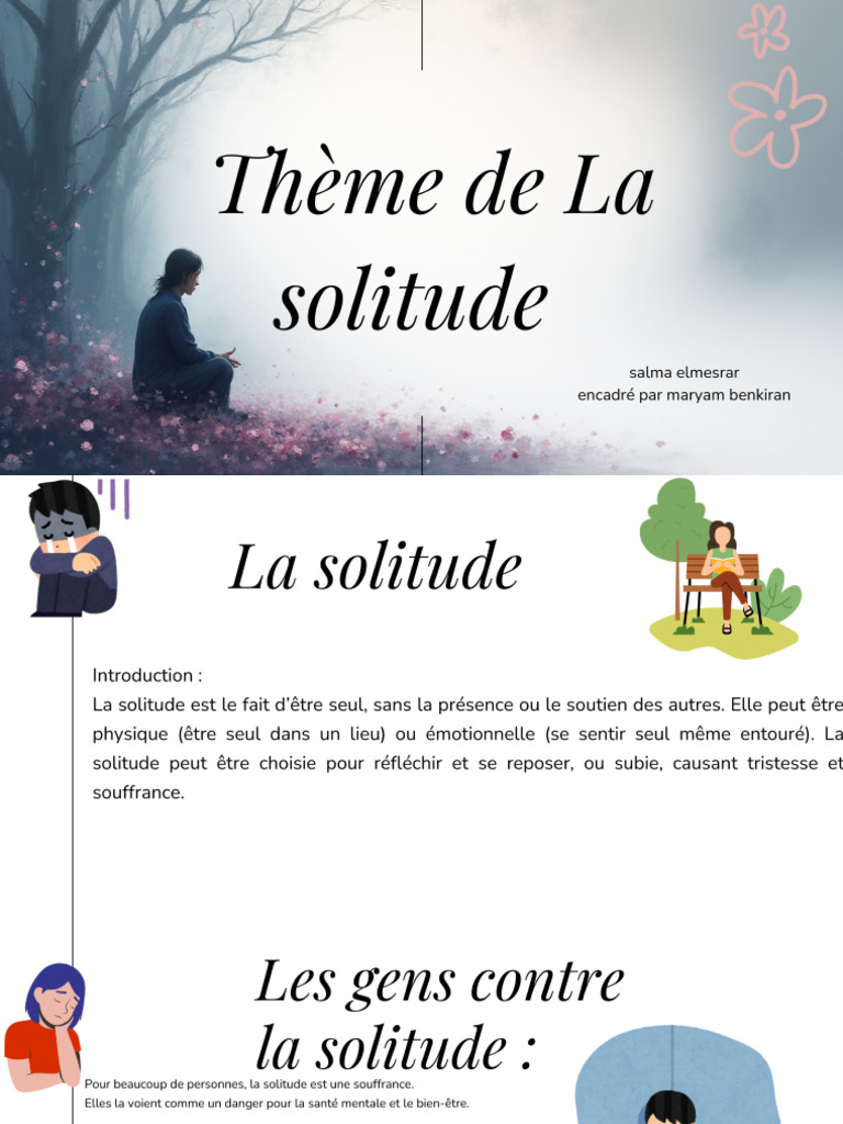La Solitude 1 | PDF