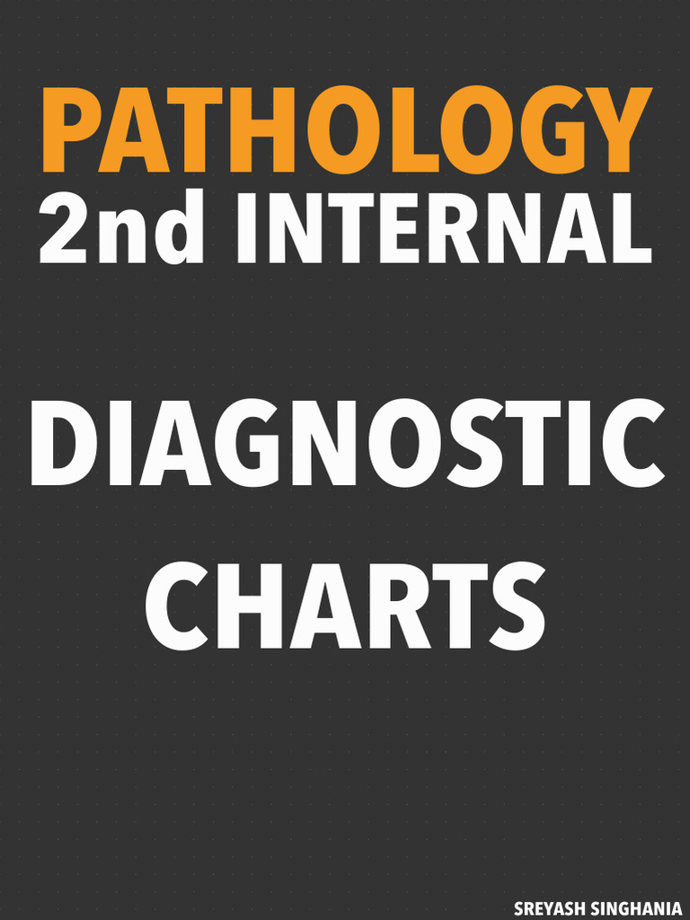 Pathology Diagnostic Charts Overview | PDF