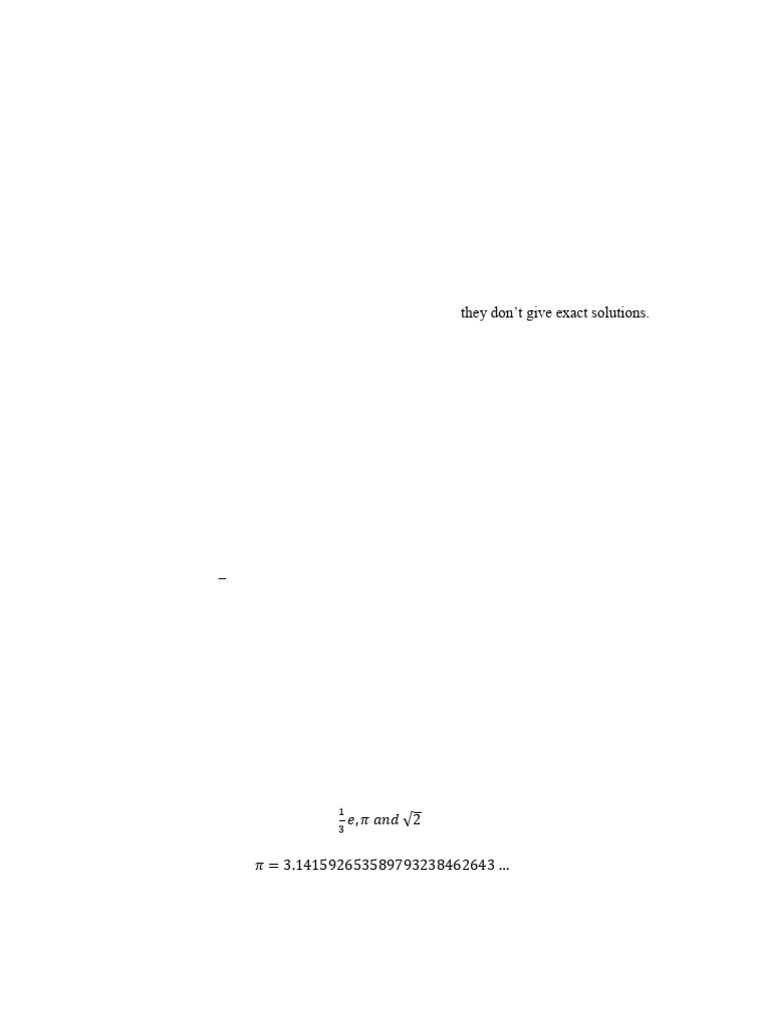 Numerical Chapter 1 (1) | PDF | Numerical Analysis | Decimal