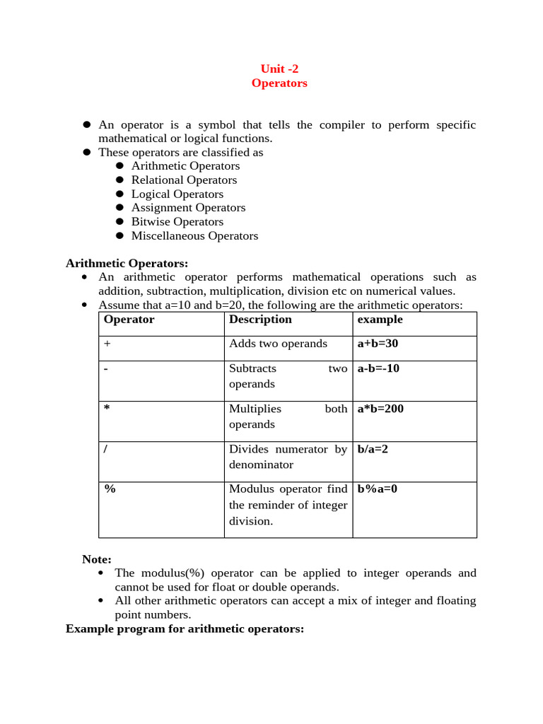 UNIT-2 | PDF | Control Flow | Computer Programming