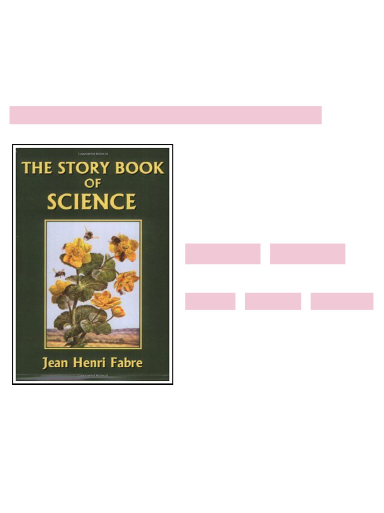 The Story Book Of Science Jean Henri Fabre ebook new format 2026 | PDF