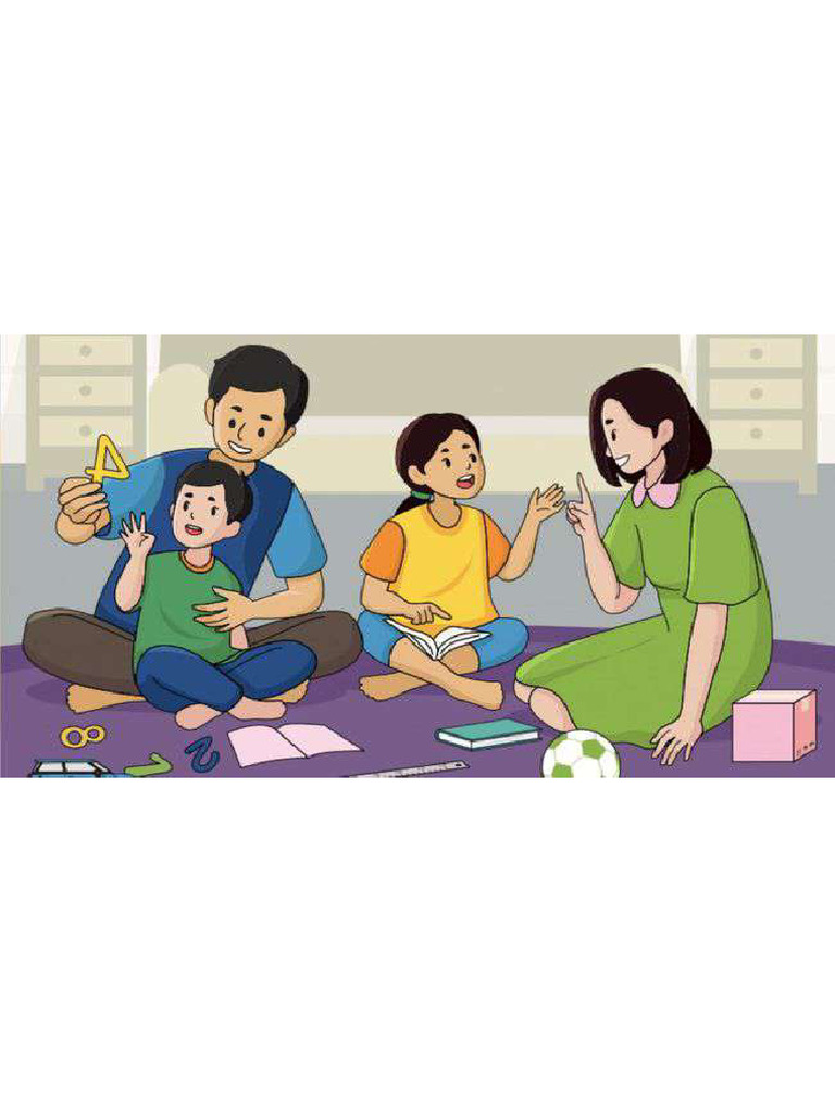 Gambar Kartun Hak Anak Mendapatkan Perhatian Dari Orang Tua 47 (1) | PDF