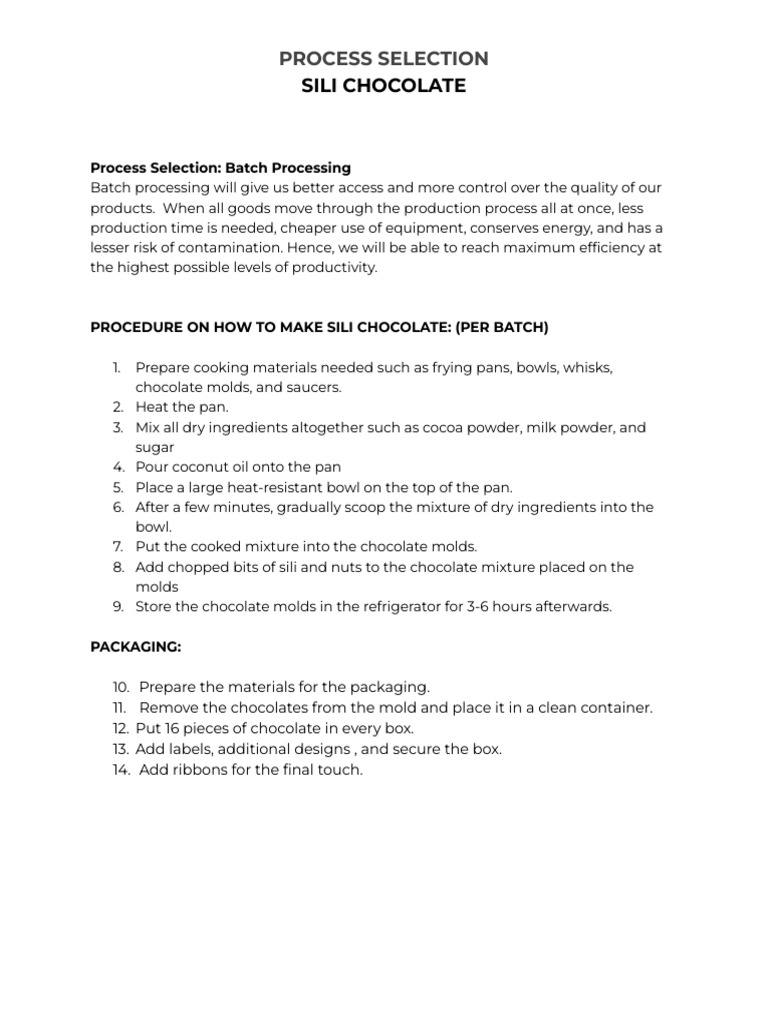 CBAC Process Selection | PDF