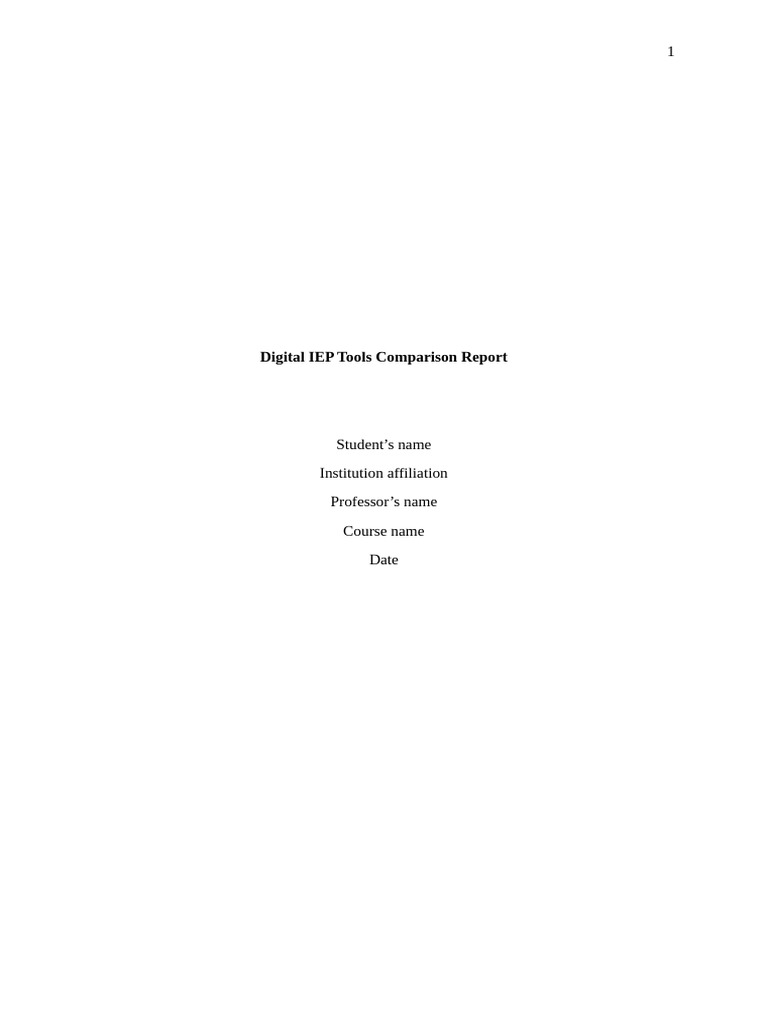 Digital IEP Tools: GO-IEP vs. Frontline | PDF | Individualized ...