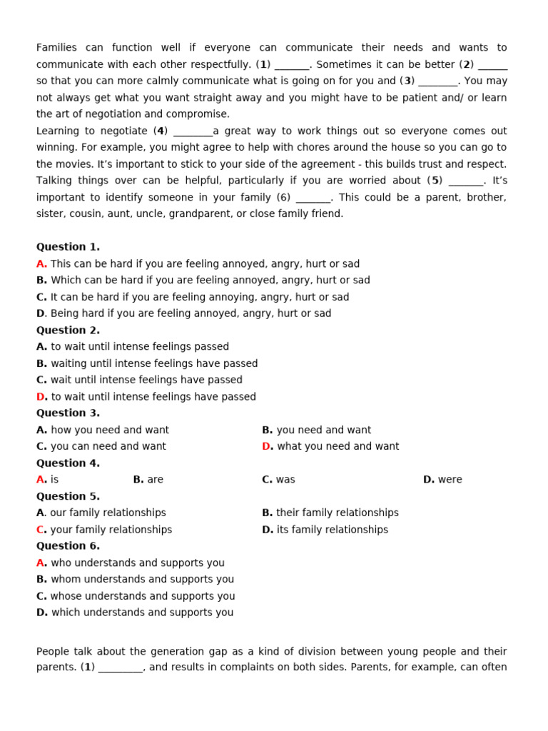 Effective Family Communication Strategies | PDF | Adolescence