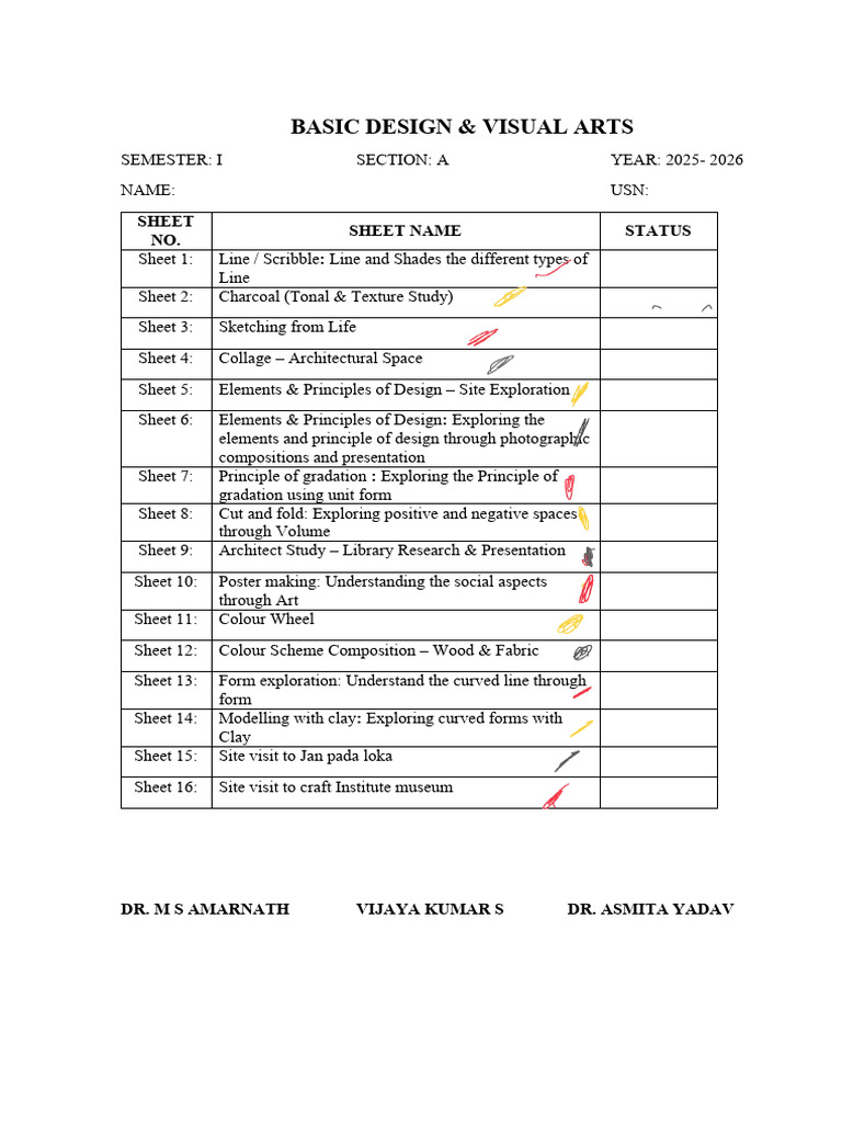 Basic Design & Visual Arts Index[1][1] | PDF