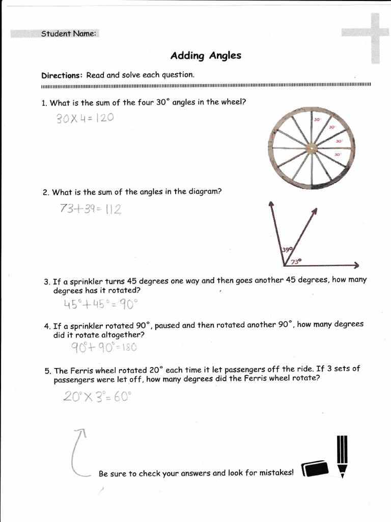 Adding Angles | PDF