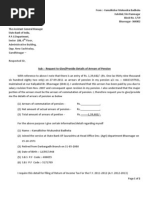 Joining Report After Availing Medical Leave. | PDF