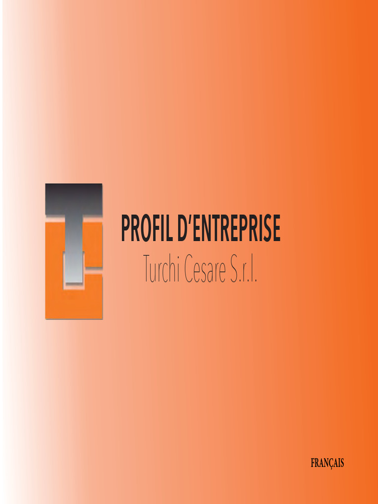Profil de l'entreprise Turchi Cesare S.r.l. | PDF | Business | Autoroute