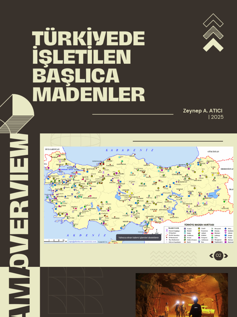 Türki̇yede i̇şlenen Madenler 20251223 183427 0000 | PDF