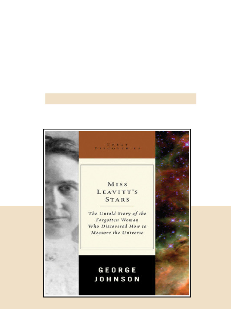 Miss Leavitts Stars The Untold Story Of The Woman Who Discovered How To ...