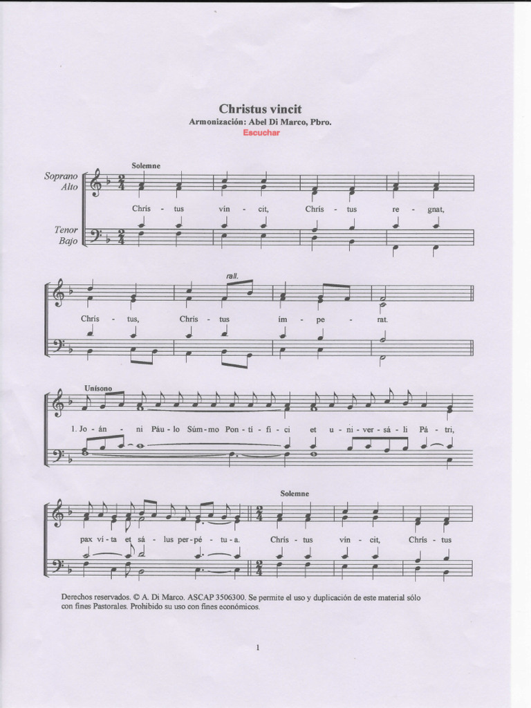 12 Christus Vincit | PDF