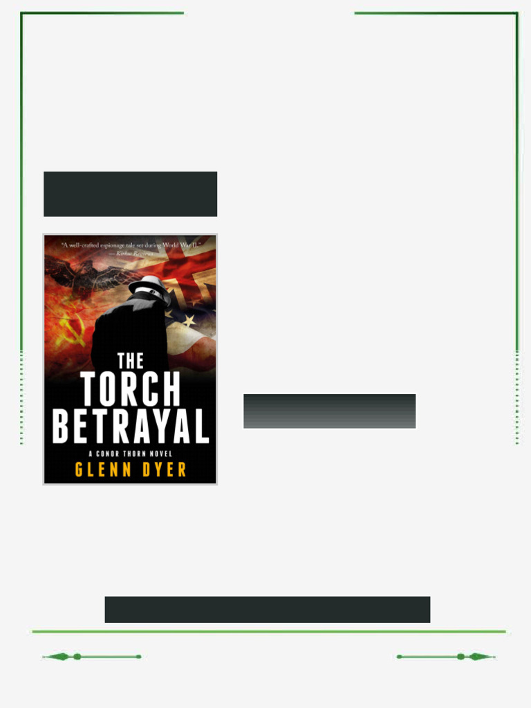 The Torch Betrayal A Conor Thorn Novel Glenn Dyer eBook signature ...