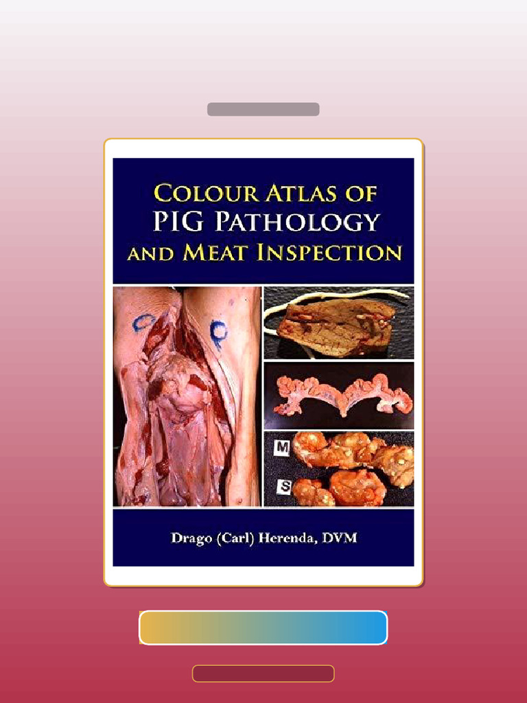Test Bank for Colour Atlas of Pig Pathology and Meat Inspection | PDF ...