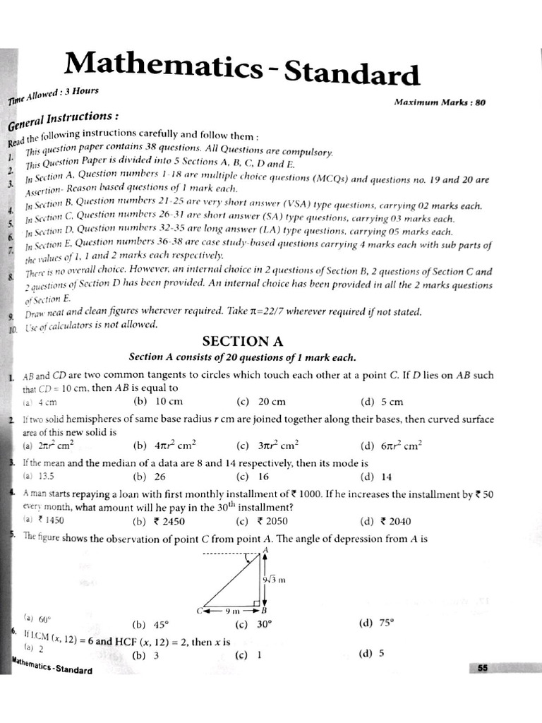 Full Length Test-1 | PDF