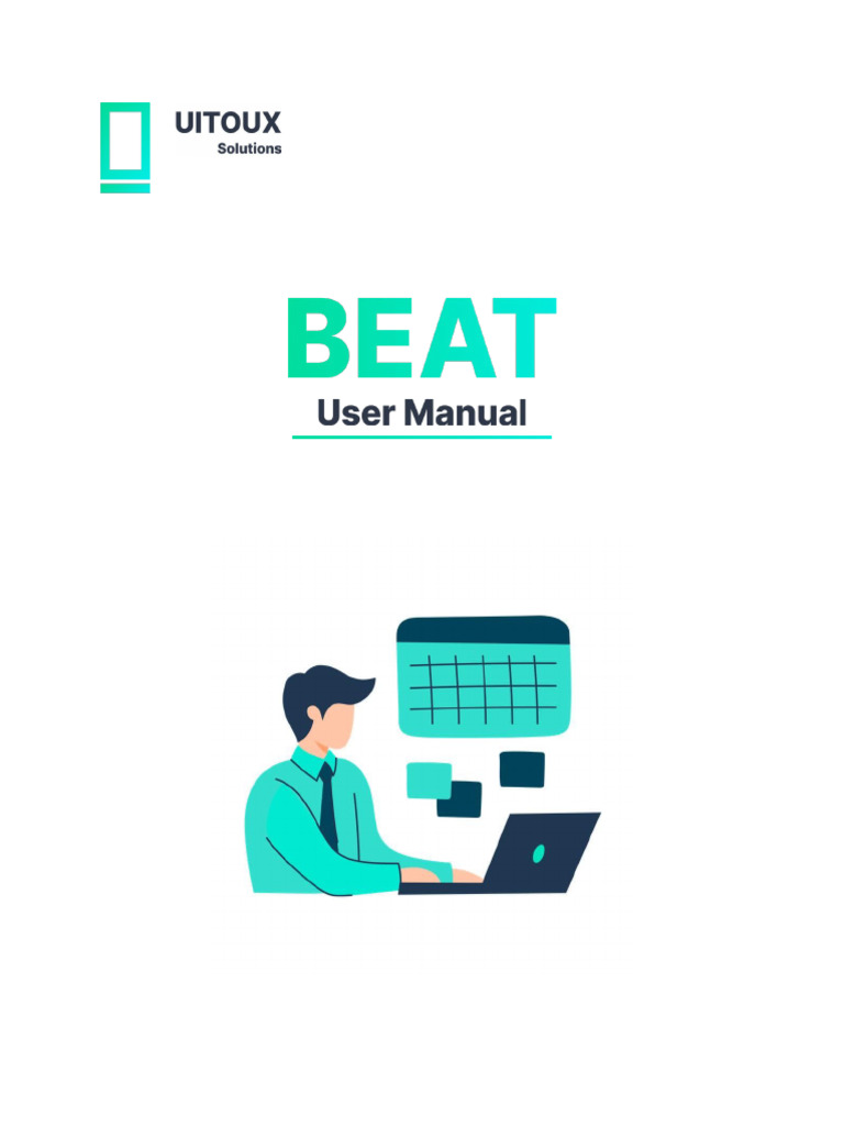 Beat User Manual | PDF | Login | Menu (Computing)