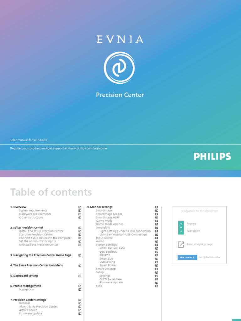 Precision Center Monitor User Manual_20250121 | PDF | Icon (Computing ...